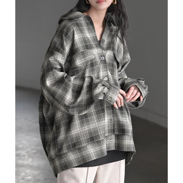 ZOZO問い合わせ番号:100930210ショップ:HUG.U，ハグユーブランド:HUG.U，ハグユー商品名:ウォッシャブル 微起毛チェックシャツカテゴリ:トップス>シャツ/ブラウスブランド品番:f661素材:ポリエステル64%， レ...