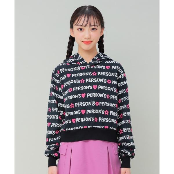 『セール実施中』ZOZO問い合わせ番号:100935087ショップ:Auntie Rosa，アンティローザブランド:PERSON'S collection，パーソンズコレクション商品名:総柄パーカーカテゴリ:トップス>パーカーブランド...