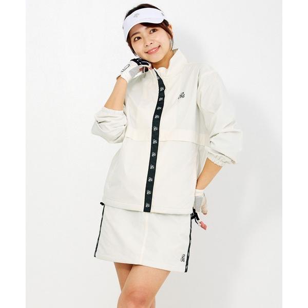 『タイムセール実施中』ZOZO問い合わせ番号:100935224ショップ:TopIsm，トップイズムブランド:TopIsm，トップイズム商品名:ゴルフウェア 上下セットアップ ジャケット ゴルフスカート リップストップ素材 ロゴテープ レデ...