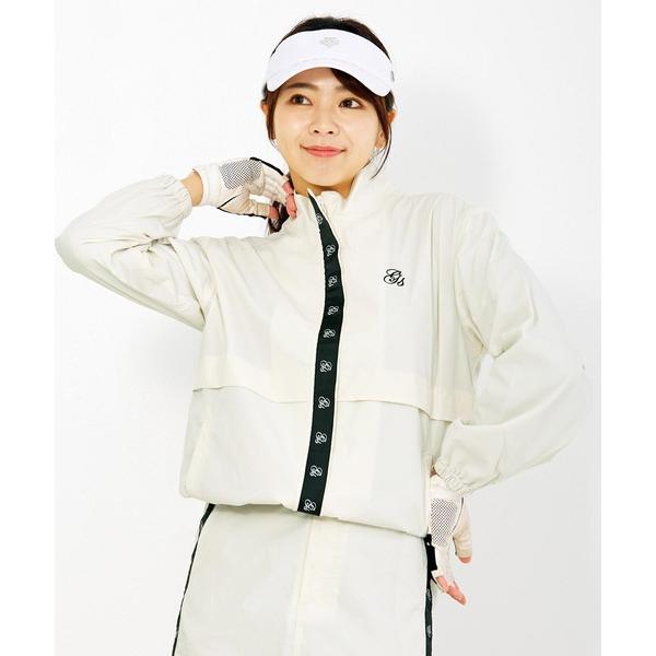 『タイムセール実施中』ZOZO問い合わせ番号:100935225ショップ:TopIsm，トップイズムブランド:TopIsm，トップイズム商品名:ゴルフウェア ゴルフジャケット ブルゾン アウター リップストップ素材 ロゴテープ レディースカ...