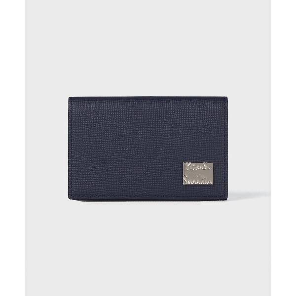 ZOZO問い合わせ番号:100935768ショップ:Paul Smith，ポール・スミスブランド:Paul Smith，ポールスミス商品名:メタルクロップドロゴ 名刺入れ【553441 P183】カテゴリ:財布/小物>名刺入れブランド...
