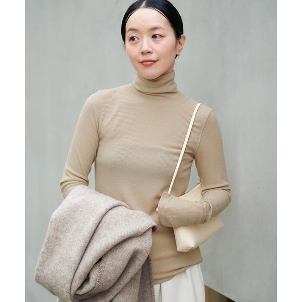 ZOZO問い合わせ番号:100942825ショップ:Plage，プラージュブランド:Plage，プラージュ商品名:《追加》super100s jersey turtle ニットカテゴリ:トップス>Tシャツ/カットソーブランド品番:25...