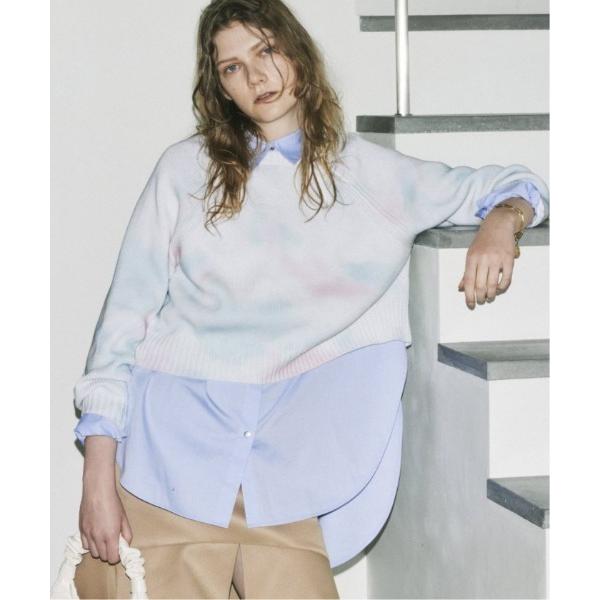 『セール実施中』参考価格：16，500円発売時期：2021年11月コンディション：D（傷・汚れあり）傷や汚れがあるが使用には問題ないアイテム全体的：汚れ、色あせ、毛玉参考商品名：【Cozue Anzai × Spick】タイダイプリントニッ...