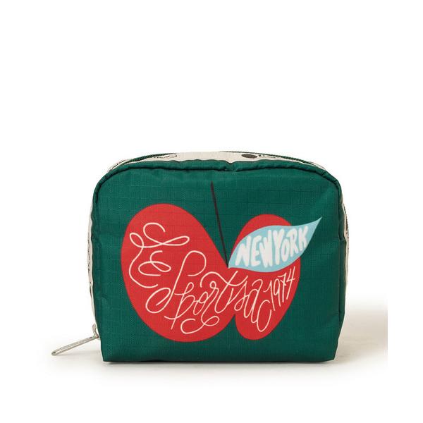 ZOZO問い合わせ番号:100966078ショップ:LeSportsac，レスポートサックブランド:LeSportsac，レスポートサック商品名:SQUARE COSMETIC LSSタイポグラフィコスメティックカテゴリ:財布/小物>...