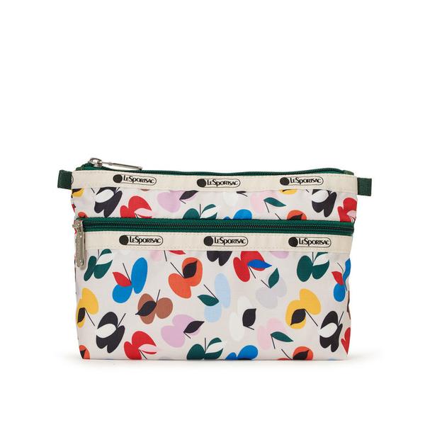 ZOZO問い合わせ番号:100966079ショップ:LeSportsac，レスポートサックブランド:LeSportsac，レスポートサック商品名:COSMETIC CLUTCH シティオブアップルズカテゴリ:財布/小物>ポーチブランド...