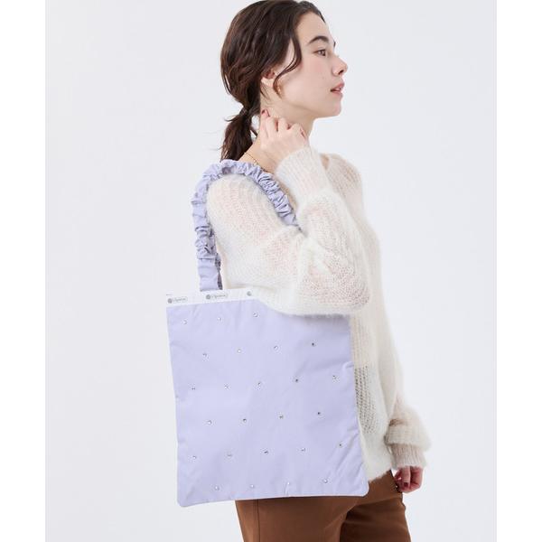 ZOZO問い合わせ番号:100966106ショップ:LeSportsac，レスポートサックブランド:LeSportsac，レスポートサック商品名:GH EMERALD TOTE ビジューソフトラベンダーカテゴリ:バッグ>トートバッグブ...