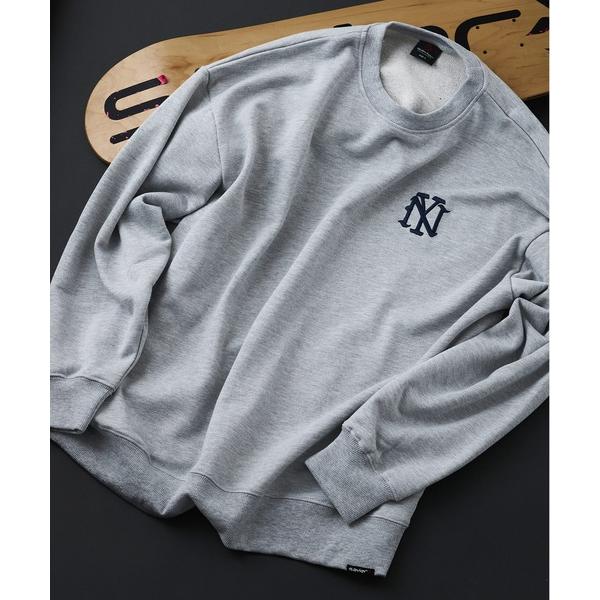 『タイムセール実施中』ZOZO問い合わせ番号:100976964ショップ:LB/S，エルビーエスブランド:SAVIER，サビアー，UNIIT，ユニット商品名:【SAVIER：サビアー】NY ロゴ刺繍 ルーズスウェット 【セットアップ可能】/...