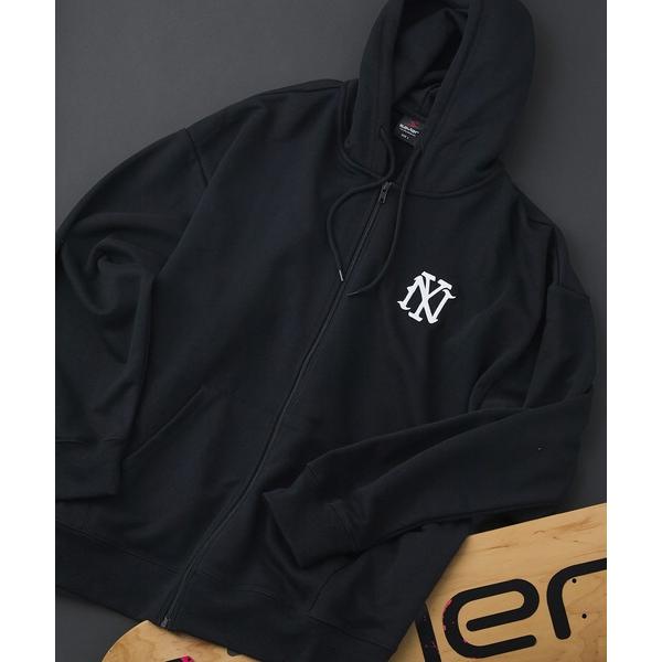 『タイムセール実施中』ZOZO問い合わせ番号:100976970ショップ:UNIIT，ユニットブランド:SAVIER，サビアー，UNIIT，ユニット商品名:【SAVIER：サビアー】NY ロゴ刺繍 ショート丈 フルジップパーカー 【セットア...
