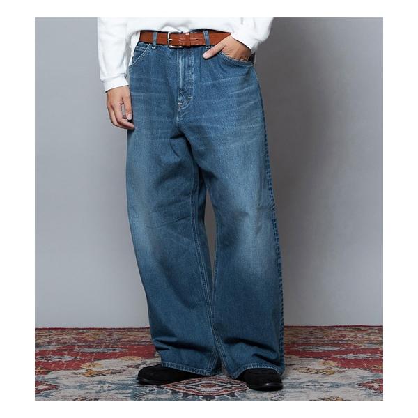 ZOZO問い合わせ番号:100978174ショップ:Lee，リーブランド:Lee，リー商品名:Lee/リー【101 101周年記念特別モデル】ANNIVERSARY 101-Z WIDE ワイドデニムパンツ セットアップ可カテゴリ:パンツ&...