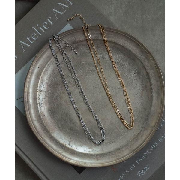 ZOZO問い合わせ番号:100978499ショップ:GIRL，ガールブランド:GIRL，ガール商品名:2連 チェーンネックレス シルバー ゴールド 結婚式 アクセサリーカテゴリ:アクセサリー>ネックレスブランド品番:n-k-1919原...
