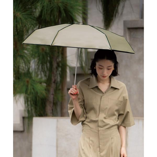 ZOZO問い合わせ番号:100979123ショップ:Wpc./KiU，ダブリュピーシーキウブランド:Wpc.，ダブリュピーシー商品名:遮光プレーンパイピング ミニ 日傘 折りたたみ Wpc.カテゴリ:ファッション雑貨>折りたたみ傘ブラ...