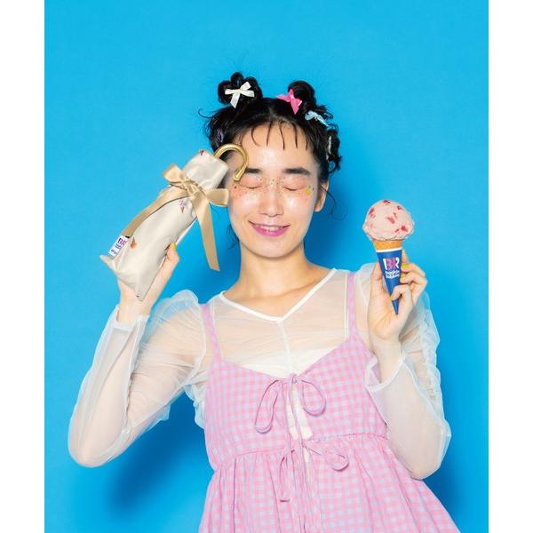 ZOZO問い合わせ番号:100979135ショップ:Wpc./KiU，ダブリュピーシーキウブランド:Wpc.，ダブリュピーシー商品名:サーティワン アイスクリーム × Wpc. 遮光アイスクリームパターン ミニカテゴリ:ファッション雑貨&g...