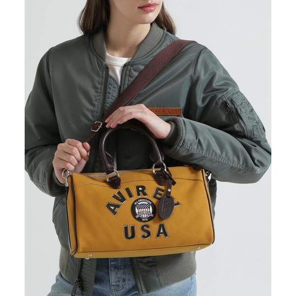ZOZO問い合わせ番号:100979834ショップ:AVIREX WOMAN，アヴィレックス ウーマンブランド:AVIREX，アヴィレックス商品名:《直営店限定》LX VARSITY LEATHER MINI DUFFLE BAGカテゴリ:...