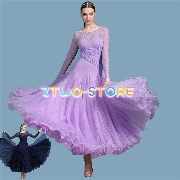 爆買[ セット内容 ]ドレス※ご注意：ストーン飾りは手 作 業より貼り付けのため、粘着性より落ちる場合ございますので、ご了承くださいませ[ カラー ]ネイビー/パープル[ 素材 ]ポリエステルなど[ サイズ ]（cm）S/M/L/XL/2X...