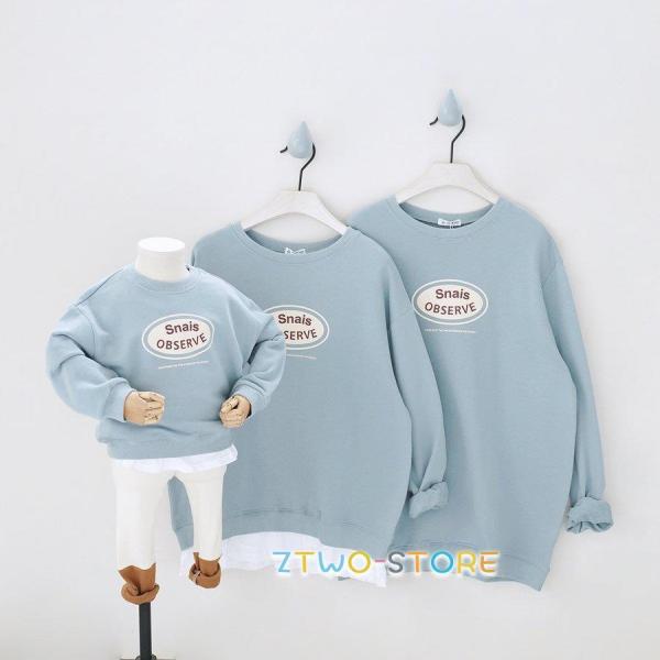 爆買リンクコーデや子供とお揃いコーデが楽しい?程よいオーバーサイズでシンプルながらファッション感たっぷり！着心地も快適。家族揃いで幸せ感たっぷり！家族旅行、撮影、運動会、お出かけに注目されるに間違いなし。結婚記念日、誕生日、お祭り、イベント...