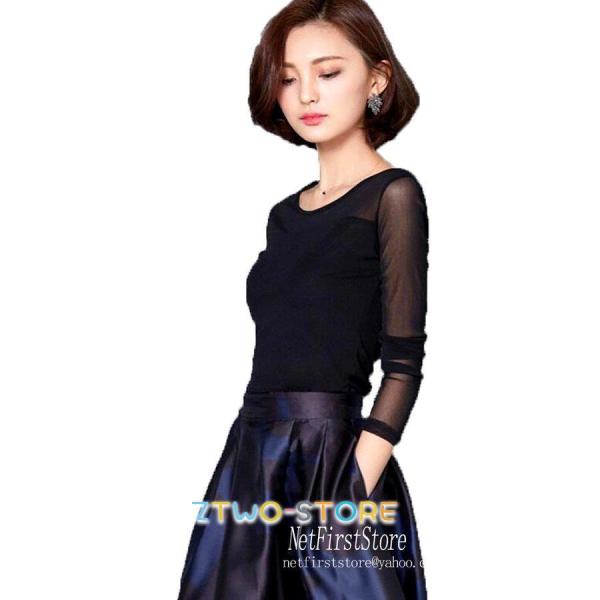 爆買素材：ストレッチ生地 セット内容；トップス 状態：新品 色：ブラック◆サイズ参考： M-- バスト：80-95CM-- 袖丈：57CM-- 衣長：56CM-- 肩幅：37CM L-- バスト：84-99CM-- 袖丈：58CM-- 衣長...