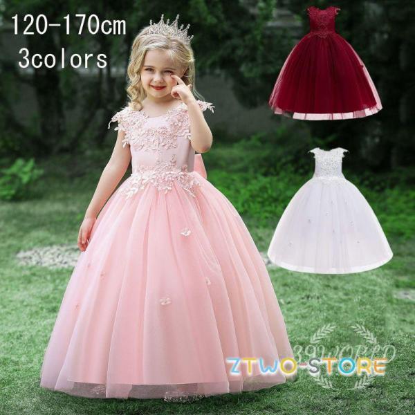 爆買商品説明：※裏地：あり素材：ポリエステル100％カラー： ピンク  レッド　ホワイトサイズ：120/130/140/150/160/170CMセット内容：ワンピース単品生産地：中国注意点：◆ご購入前に、「サイズ」「カラー」「価格」「数量...