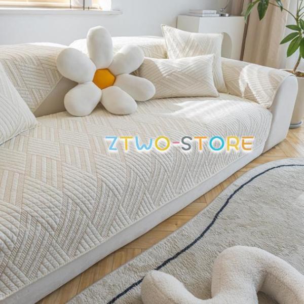 【ぴったりフィット】ソファクッションカバーは最大90x160cmまで対応しており、ストレッチソファカバーは家の装飾スタイル全体にまったく新しい変化をもたらし、リビングルームの高級感を高めます。そして、手触りが柔らかく、快適で、厚くて勉強にな...