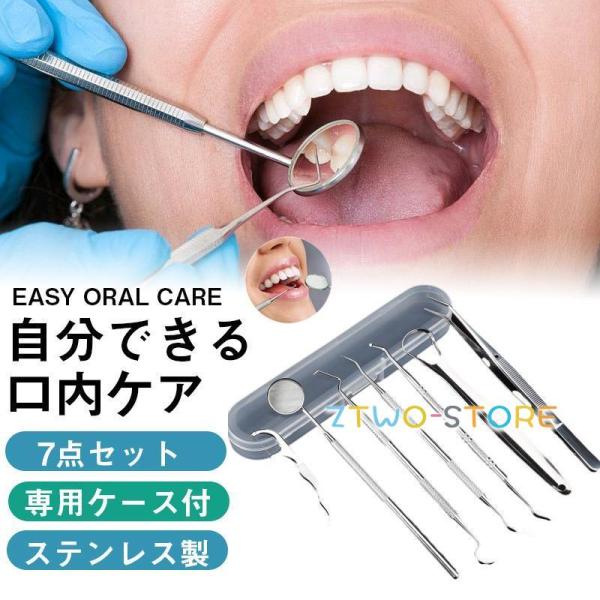 爆買 商品詳細:カラー:/画像参考サイズ:/7点セット商品名:歯石取り 歯石とり 器具 歯石除去 歯石 オーラルケア 歯垢スケーラー 自分で取る ヤニ取り デンタルミラー 歯 犬 デンタルケア デンタルスケーラー Dental flossデ...