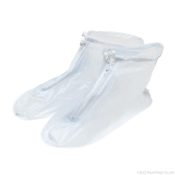 【防水】防水素材なので、雨の日でもスニーカー等でお出かけできます【ジッパー付き】チャック式なので着脱も簡単です【コードストッパー付き】足首で締められるので上からの雨水を防げます【収納】折りたたんでカバンの中や車の中などにおいておけます〈製品...