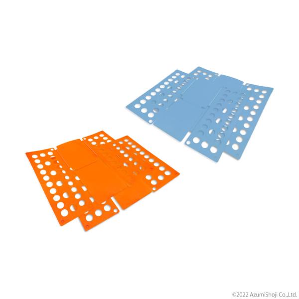 【簡単！】畳みボードに洋服を乗せて折り込むだけで一丁上がり。【子どものお手伝い】誰がたたんでもきれいに仕上がるので、不器用な人でも子どもも楽しみながら、お母さんの手伝いができます。【時短！】洋服やTシャツなどをたたむ時間が短縮させ、時間を節...