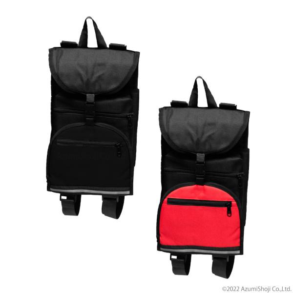 【リュック型】スケボーに乗っているときは折りたたんで背負えます！【小物入れ】小物入れを備えているので、スケボーするときに使う日用品を入れたり、携帯や財布やキーケースなどを入れておけます。【反射板付き】反射板が付いているので夜間も安全に移動で...