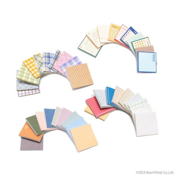 【内容】ケース付きの見た目がかわいい付箋です！【ケース】外箱付なので中身が散乱することを防いでくれます♪【大きい】大き目のサイズになっているのでメモする内容が多い場合でも十分書き込めます♪【見た目】作業場の壁やモニターにメモとして貼り付ける...