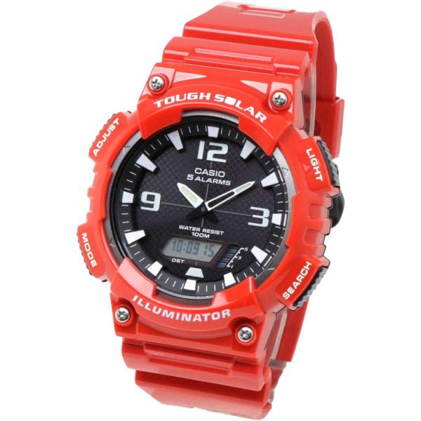 【サイズ】ケースサイズ(H×W×D)：52.2×46.6×13.8(約mm)、ベルト：幅21〜28(約mm)、ラグ幅18(約mm)、質量：39.5(約g)【材質】ケース：樹脂、バンド：ポリウレタン、風防：樹脂ガラス【防水性能】10気圧防水