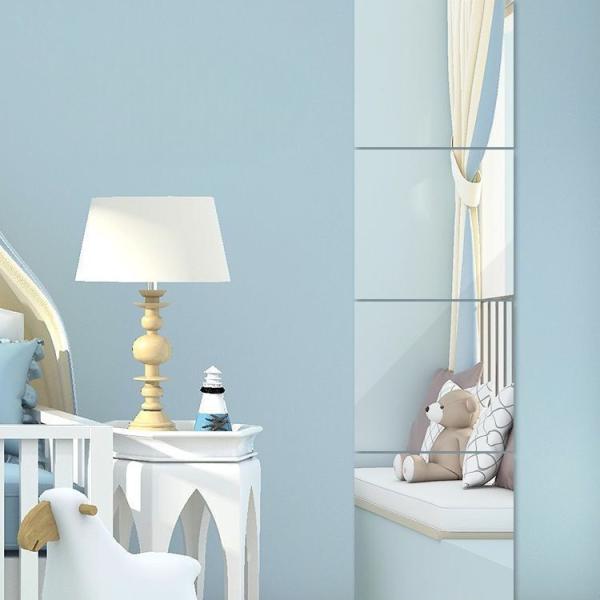 【シンプルでおしゃれ】軽くて扱いやすいウォールミラーです！【飛散防止】アクリル製ミラーなので、割れにくく安心♪【DIYに】粘着テープ付きなので、すぐにお使いいただけます。【おすすめ】鏡のない浴室や、狭い部屋、子供がいる環境、ペットがいるご家...