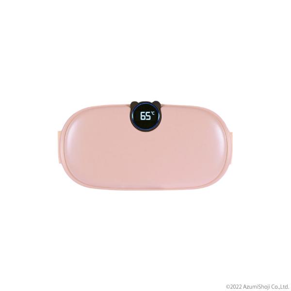 【速暖！温シップ】3秒で急速加熱し、冷えたお腹を温めます。血液循環や代謝を促進します。【3段階の温度調節】痛みに合わせて、45℃・55℃・65℃の温度調節が可能です。【三段階の振動マッサージ】三段階の振動マッサージでお腹や腰をマッサージでき...