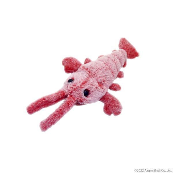 【動くイセエビのおもちゃ】スイッチをいれたら勢いよくクネクネ動く！【ふわふわ】触り心地抜群のふわふわ素材！電源を入れていないときでも、猫のお気に入りのおもちゃになること間違いナシ。【USB充電式】お腹部分を開いて簡単にUSB充電できます。【...