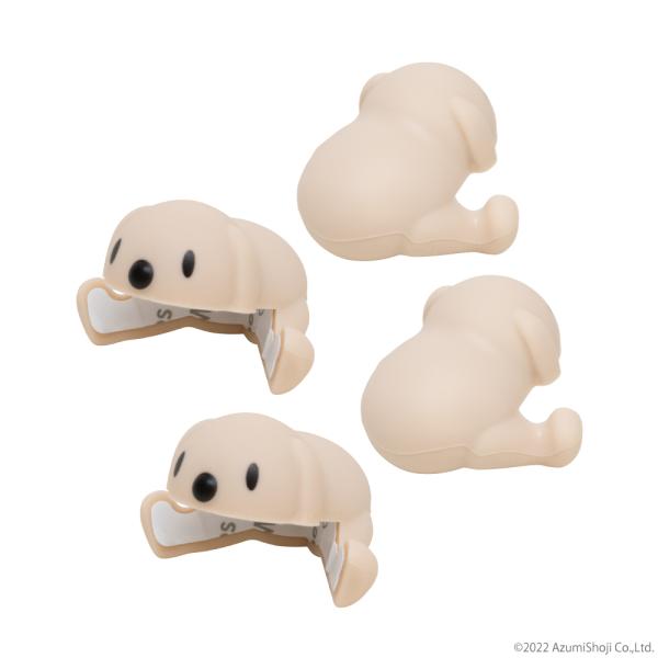 【かわいいデザイン】角に座り込むかわいい犬型のコーナーガードです。【衝撃緩和】とがった角のある家具に取り付けてぶつかったときの衝撃をおさえます。【シリコン製】シリコン製なので安全で触り心地も滑らかです。＜製品詳細＞重量：10g/個、サイズ：...