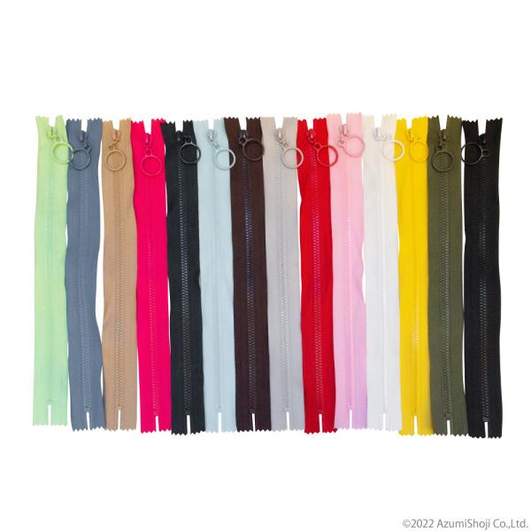 【カラフルファスナー 14色セット】理想の配色に合わせてお使い分けいただけます。【ハンドメイド品に】洋服作りやバッグ、小物作りに最適です。使い方はあなた次第！【高品質】高品質なのでジップの上げ下げをスムーズに行なえます。耐久性にも優れていま...