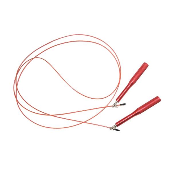 【スタイリッシュ＆オシャレな近未来的高機能なわとび】・全7色：レッド、バイオレット、ブルー、ライムグリーン、ゴールド、シルバー、ブラックスピード重視の縄跳びで、スピード種目や２重、３重跳びをマスターしたい方に最適。脂肪燃焼・体のコンディショ...