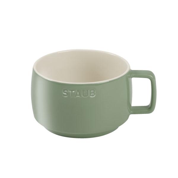 　人気の耐熱セラミックに、ユーカリ登場！インテリアグリーンとして人気のユーカリは、ハーブのような淡い彩りで料理映えもよく、ストウブのピコ・ココットとカラーを揃えてもおしゃれ。大容量500mlサイズたっぷり楽しみたいドリンクはもちろん、スープ...