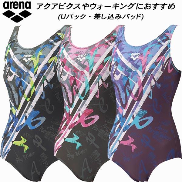 □素材:フルダル2WAYポリエステル　ポリウレタン□カット【フィットネスワンピース　Uバック】低い脚さばきのいいワンピースタイプでU字型のバックスタイルは着脱が簡単□カラー:GYBK/グレー×ブラックPKGY/ピンク×グレーPPNV/ピンク...