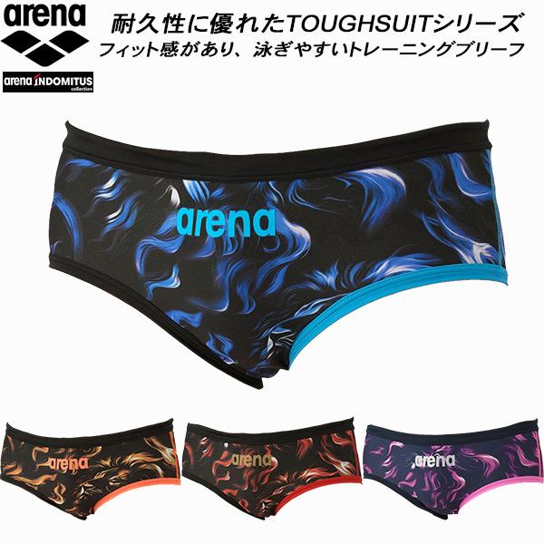 □素材:タフスキンEP環境に配慮したリサイクルポリエステル素材「タフスキンEP」を採用したTOUGHSUITシリーズ塩素に強く長持ちするので、練習頻度が高く過酷なトレーニングを行うスイマーにオススメ前後に黒の裏地付き□カット:トレーニングブ...