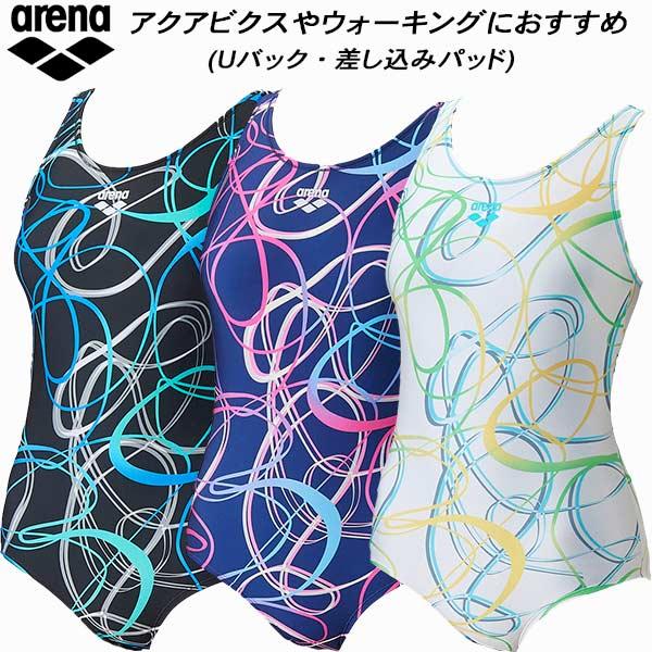 □素材:ダブルエステルポリエステル　ポリウレタン□カット【フィットネスワンピース　Uバック】低い脚さばきのいいワンピースタイプでU字型のバックスタイルは着脱が簡単□カラー:BKBL/ブラック×ブルーNVPP/ネイビー×パープルWHBL/ホワ...