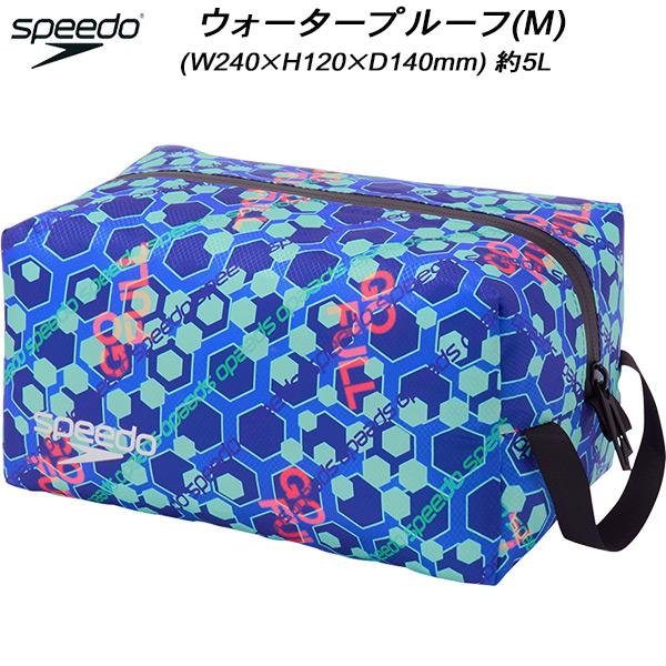 □素材:リサイクルポリエステル□カラー:BL/ブルー□サイズ:M（W240×H120×D140mm）約5L□備考:軽くてコンパクト、持ち運びに便利なウォータープルーフポーチ(約5L）です強はっ水加工、防水シームテープを施しています開口部には...