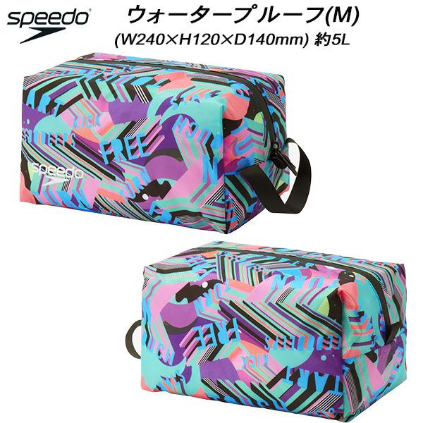 □素材:リサイクルポリエステル□カラー:PU/パープル□サイズ:M（W240×H120×D140mm）約5L□備考:軽くてコンパクト、持ち運びに便利なウォータープルーフポーチ(約5L）です強はっ水加工、防水シームテープを施しています開口部に...