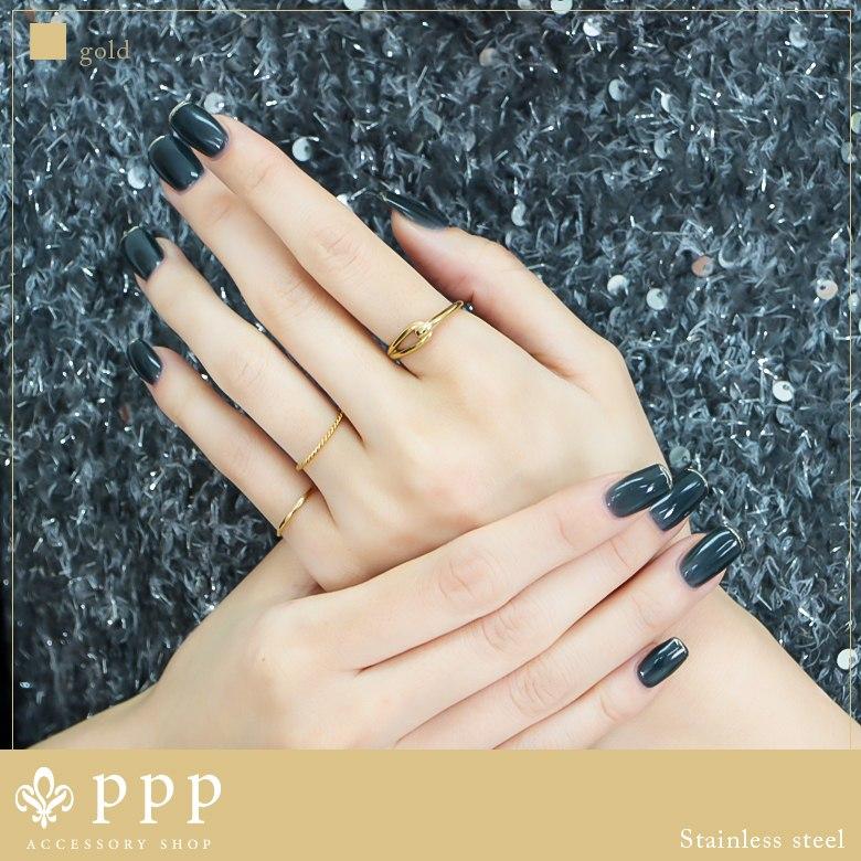 指輪 レディース ステンレス リング (353) 金色 サージカルステンレス メンズ おしゃれ シルバー ゴールド : mico.lor - 通販 - Yahoo!ショッピング