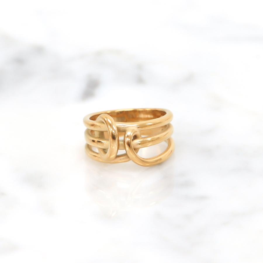 指輪 レディース ステンレス リング (360) 金色 サージカルステンレス メンズ おしゃれ ゴールド : mico.lor - 通販 - Yahoo!ショッピング