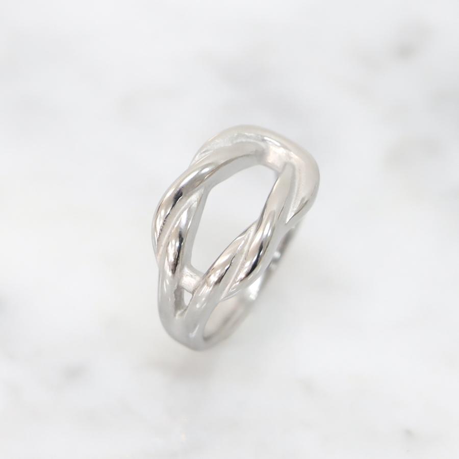 指輪 レディース ステンレス リング (361) 結わき 銀色 サージカルステンレス メンズ おしゃれ シルバー : mico.lor - 通販 - Yahoo!ショッピング