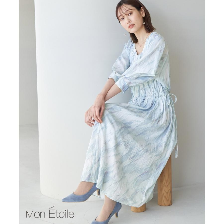 ROPE' PICNIC 【一部店舗限定】【Mon E’toile モンエトワール】ストーンプリントギャザーDRESS : マルイ(丸井)Yahoo!店 - 通販 - Yahoo!ショッピング