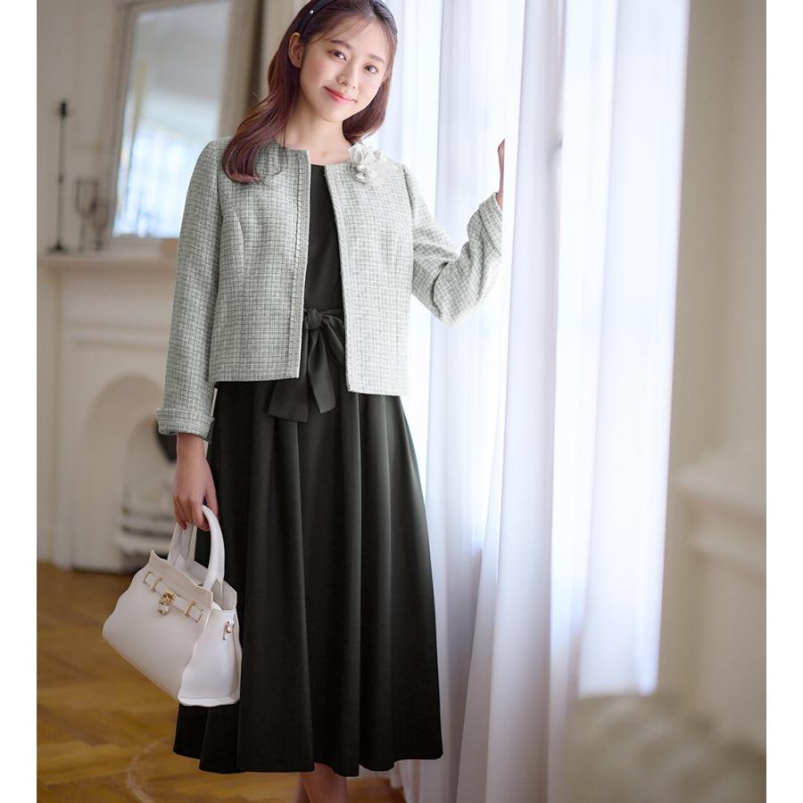 alotta 【3点セット】入学式卒業式に！ママに嬉しい洗えるワンピセレモニースーツ＜7号〜23号＞ : マルイ(丸井)Yahoo!店 - 通販 - Yahoo!ショッピング