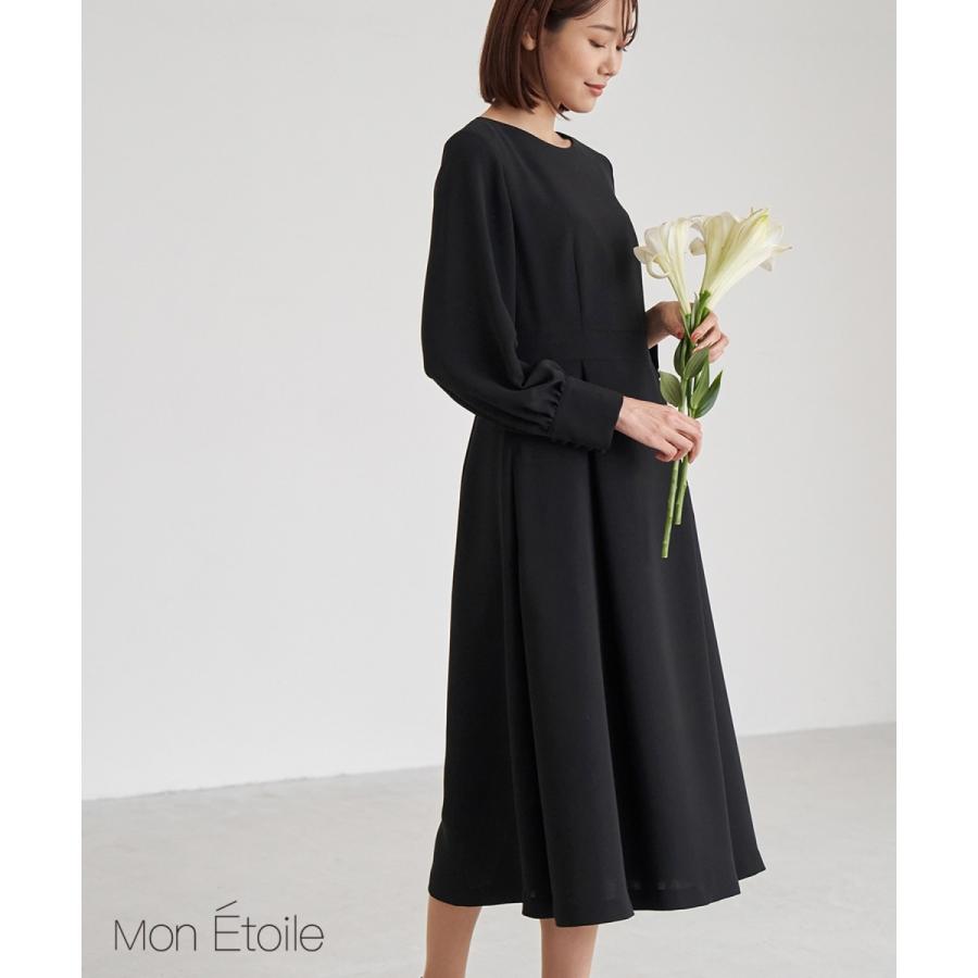 ROPE' PICNIC 【Mon E’toile/モンエトワール】ブラックフォーマル/フィット＆フレアワンピース : マルイ(丸井)Yahoo!店 - 通販 - Yahoo!ショッピング