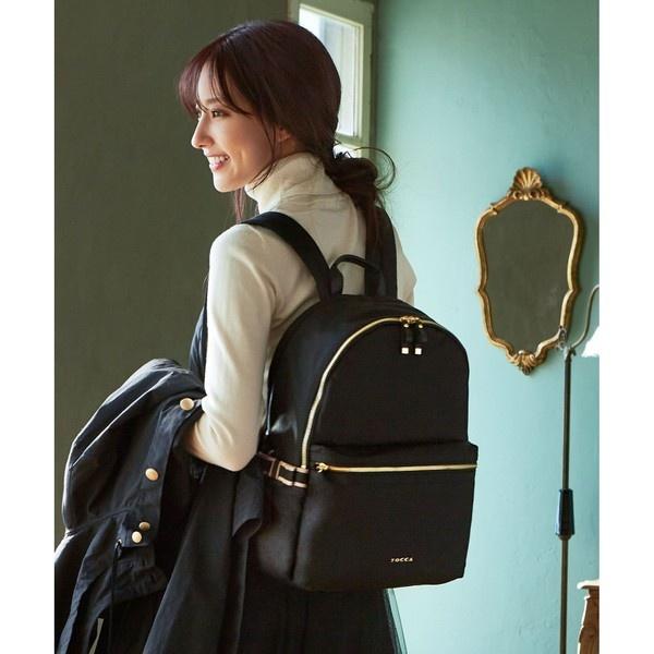 TOCCA 【A4サイズ対応・撥水・PCポケット付き】SIDE RIBBON BACKPACK バックパック : マルイ(丸井)Yahoo!店 - 通販 - Yahoo!ショッピング
