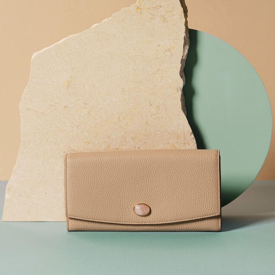 TOPKAPI（トプカピ） 【TOPKAPI】 gemdrops ジェムドロップ ミニエンボスレザー 天然石 長財布 : マルイ(丸井)Yahoo!店 - 通販 - Yahoo!ショッピング