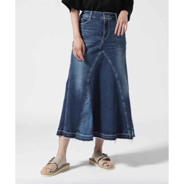 AVIREX WEB＆DEPOT限定／ REMAKE DENIM SKIRT／ リメイクデニムスカート : マルイ(丸井)Yahoo!店 - 通販 - Yahoo!ショッピング