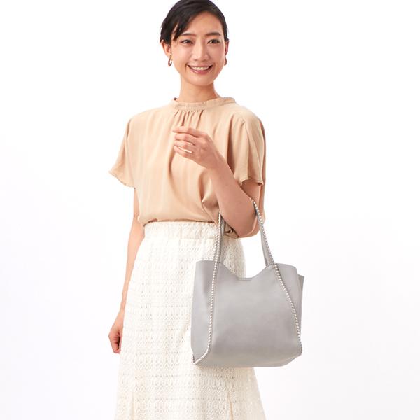 cache cache（カシュカシュ） cachecache / ボールチェーン2wayトートバッグ : マルイ(丸井)Yahoo!店 - 通販 - Yahoo!ショッピング